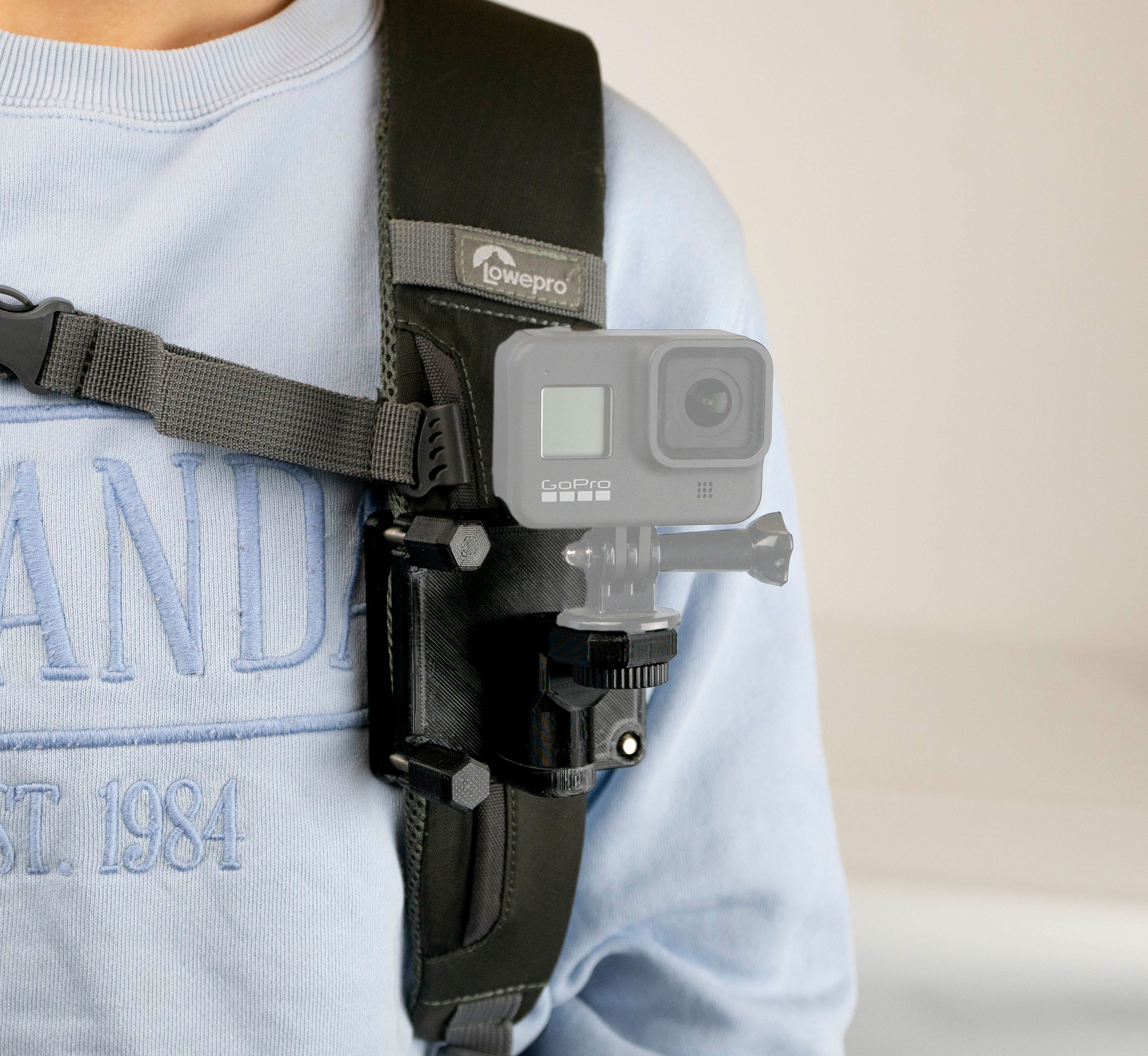 Pack Strap Camera Mount – ScottyMakesStuff